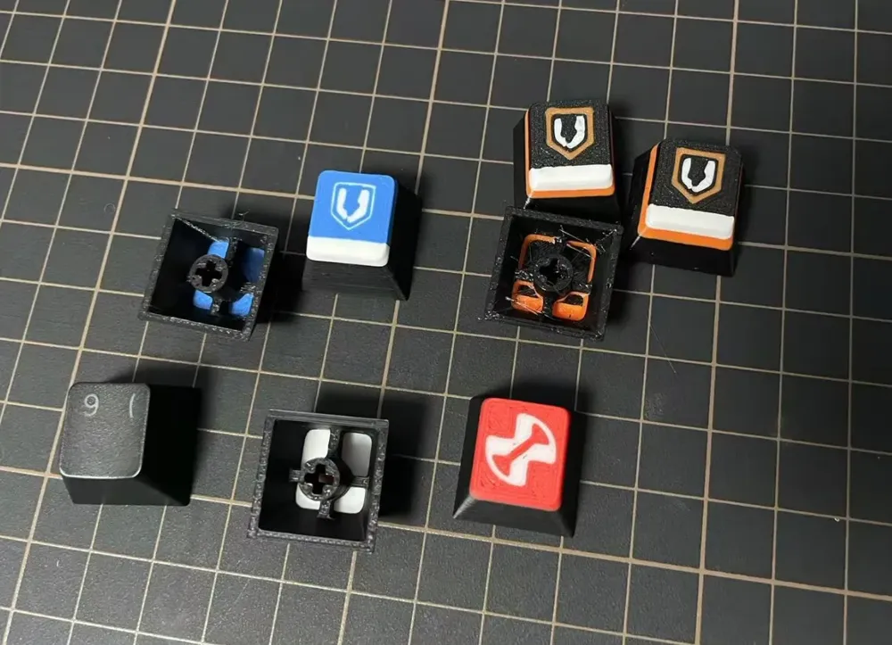 Apex Legends Healing Item Keycaps - Small Battery, Large Battery, Small ...