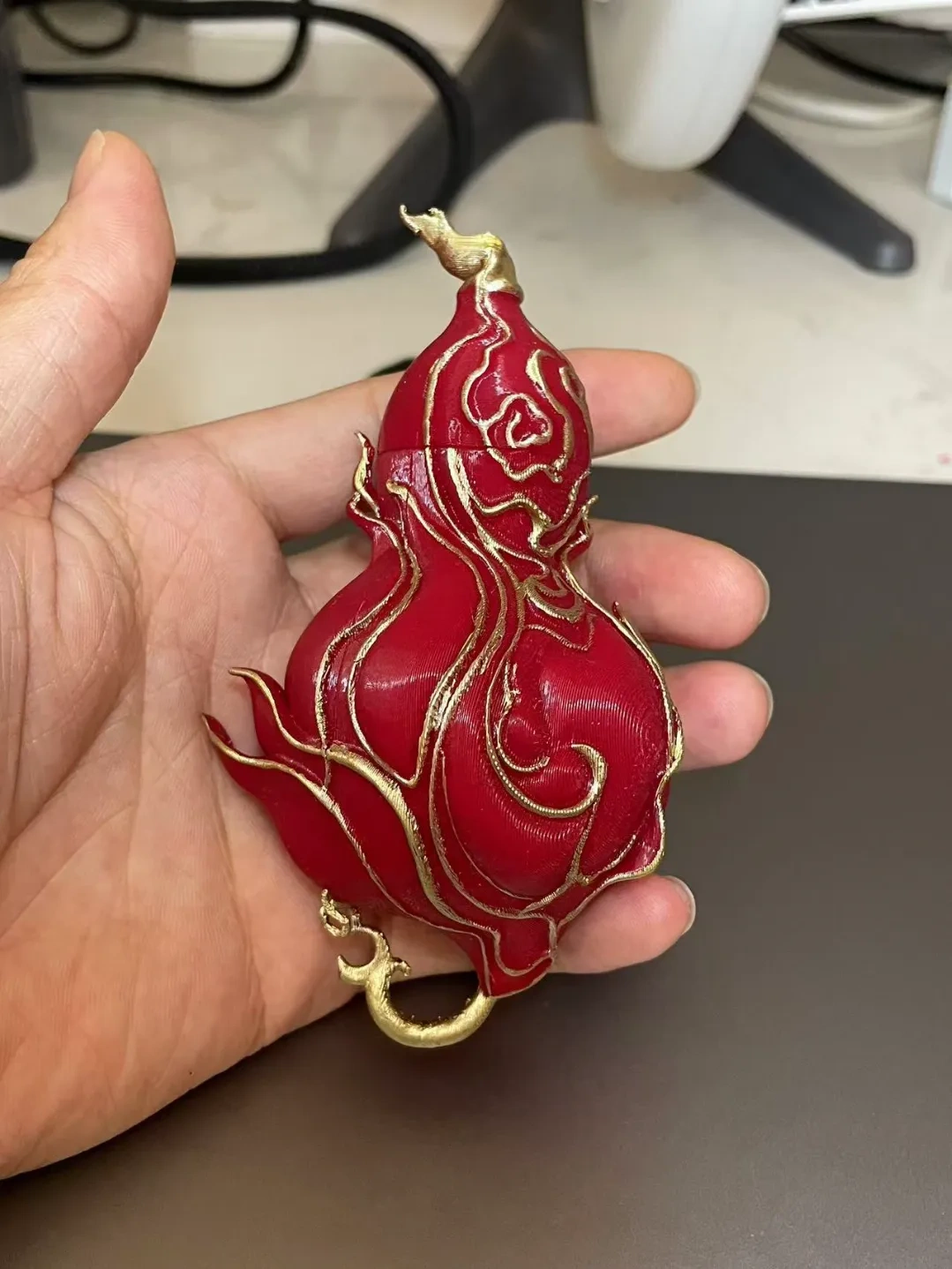 Striving Red Calabash - Mini - Monochrome (Requires Glue) Remixed by ...