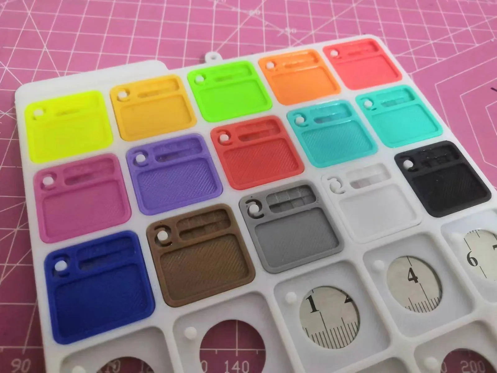 Swatches Storage 30 (5x6) Color Card Display Board by user_1354501106 ...