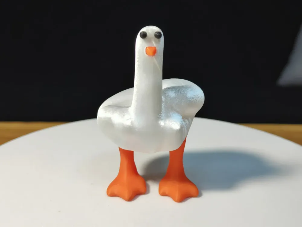 Duck giving the middle finger - Free 3D Print Model - MakerWorld