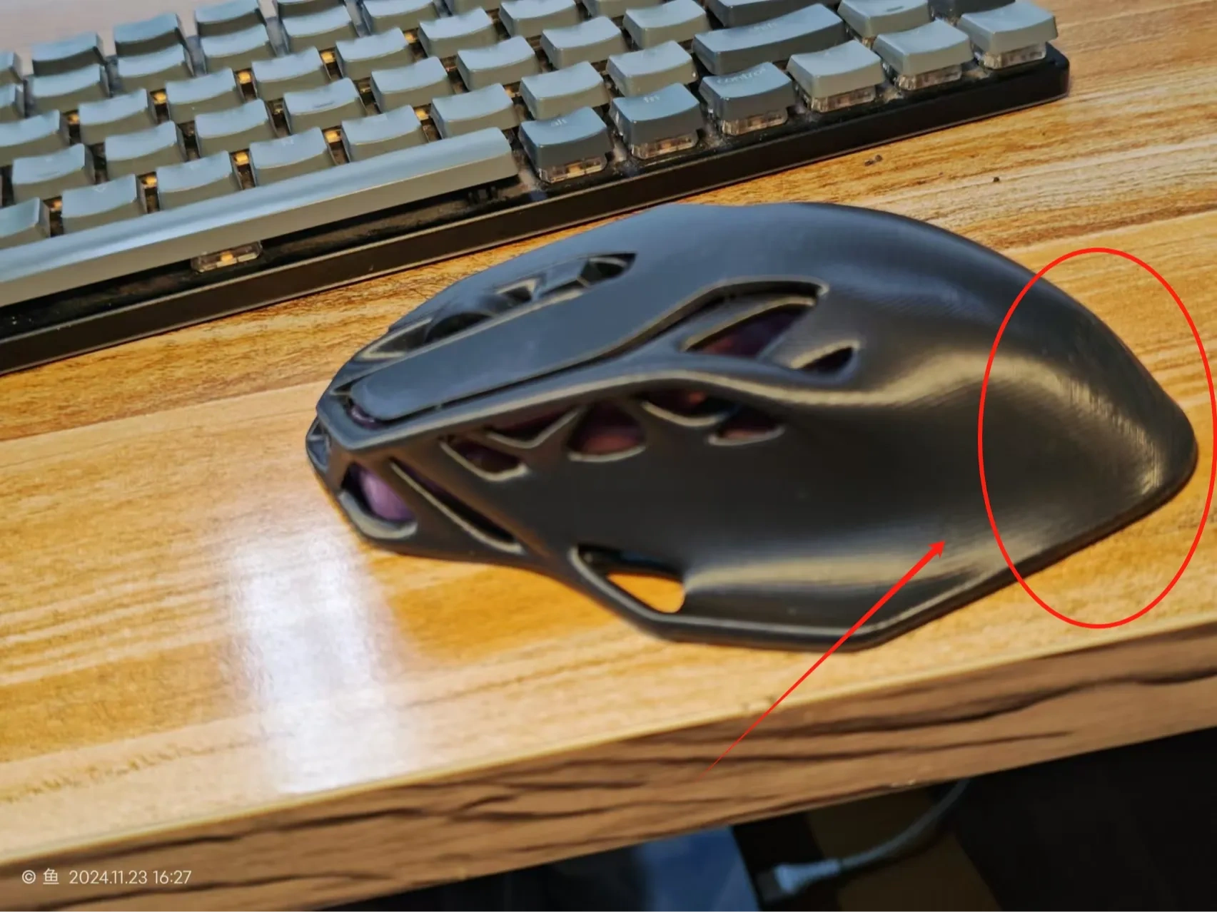 Wireless Mouse Housing - Rounded Back - Most Stable Version - Less ...