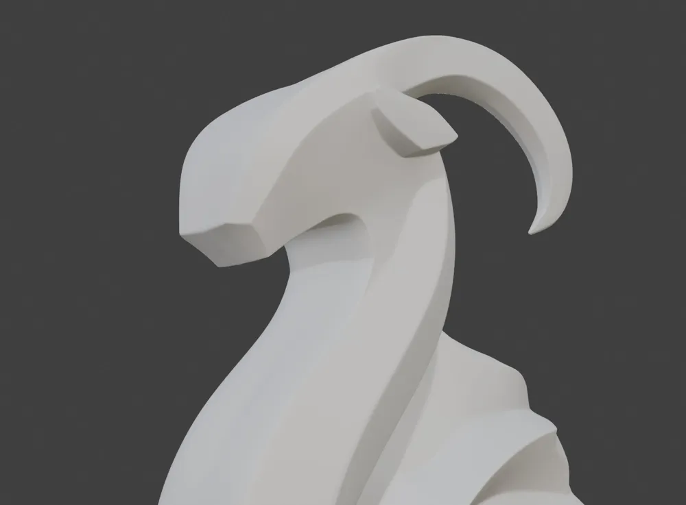 Ethereal Goat - Free 3D Print Model - MakerWorld