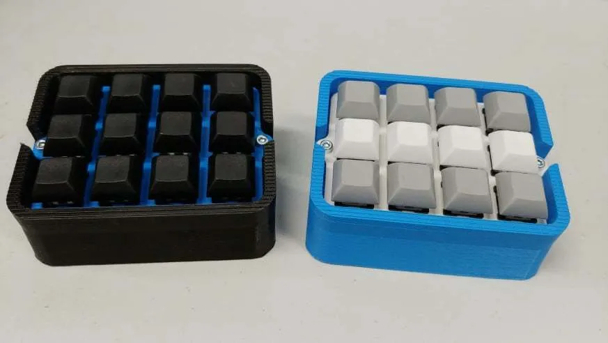 12 Key Mini Macro Keyboard Remixed by pjaspinski - MakerWorld