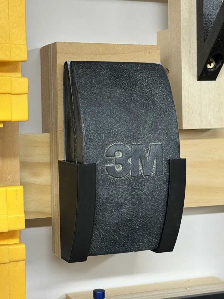 3M Sanding Block Wall Mount Hanger by Vincent - MakerWorld