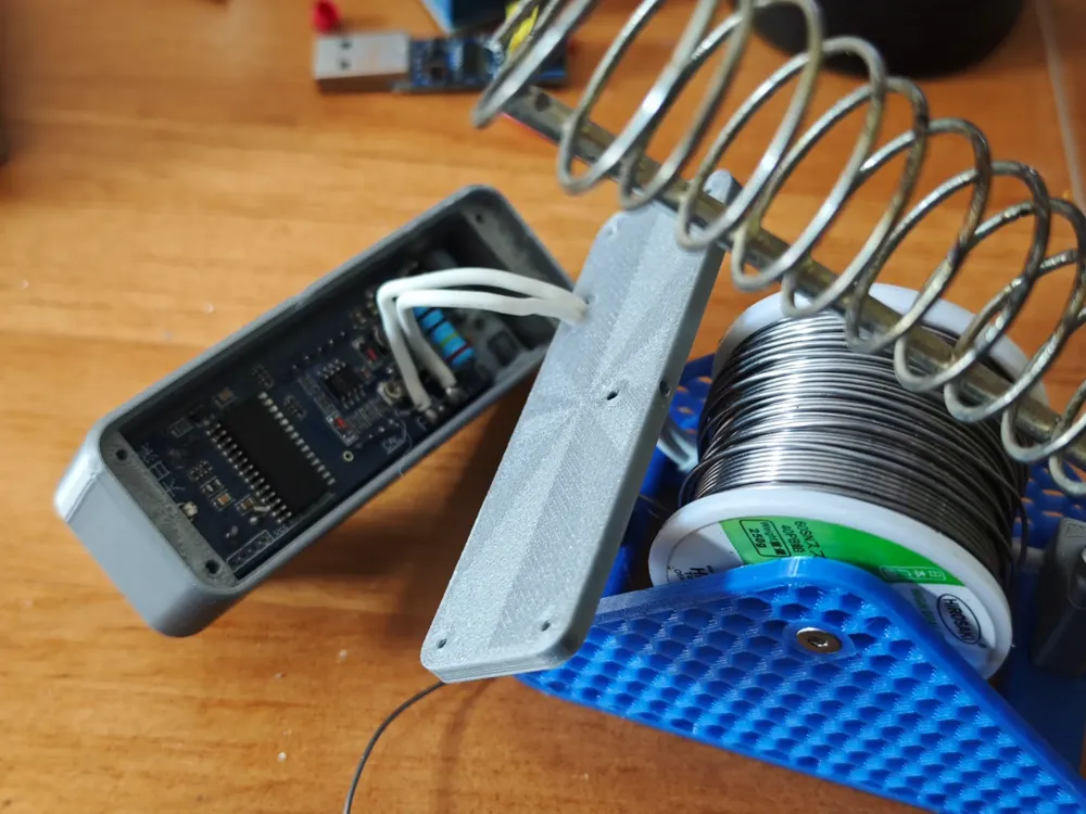 Soldering Wire Rack + Soldering Iron + Stand Integration by zzz ...