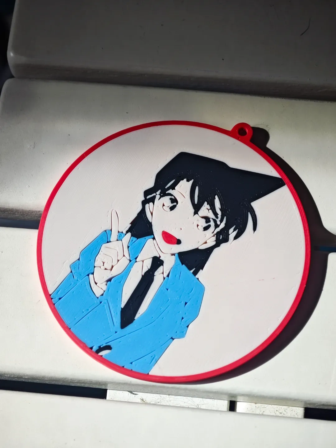 Ran Mouri Keychain Charm by user_3974921280 - MakerWorld