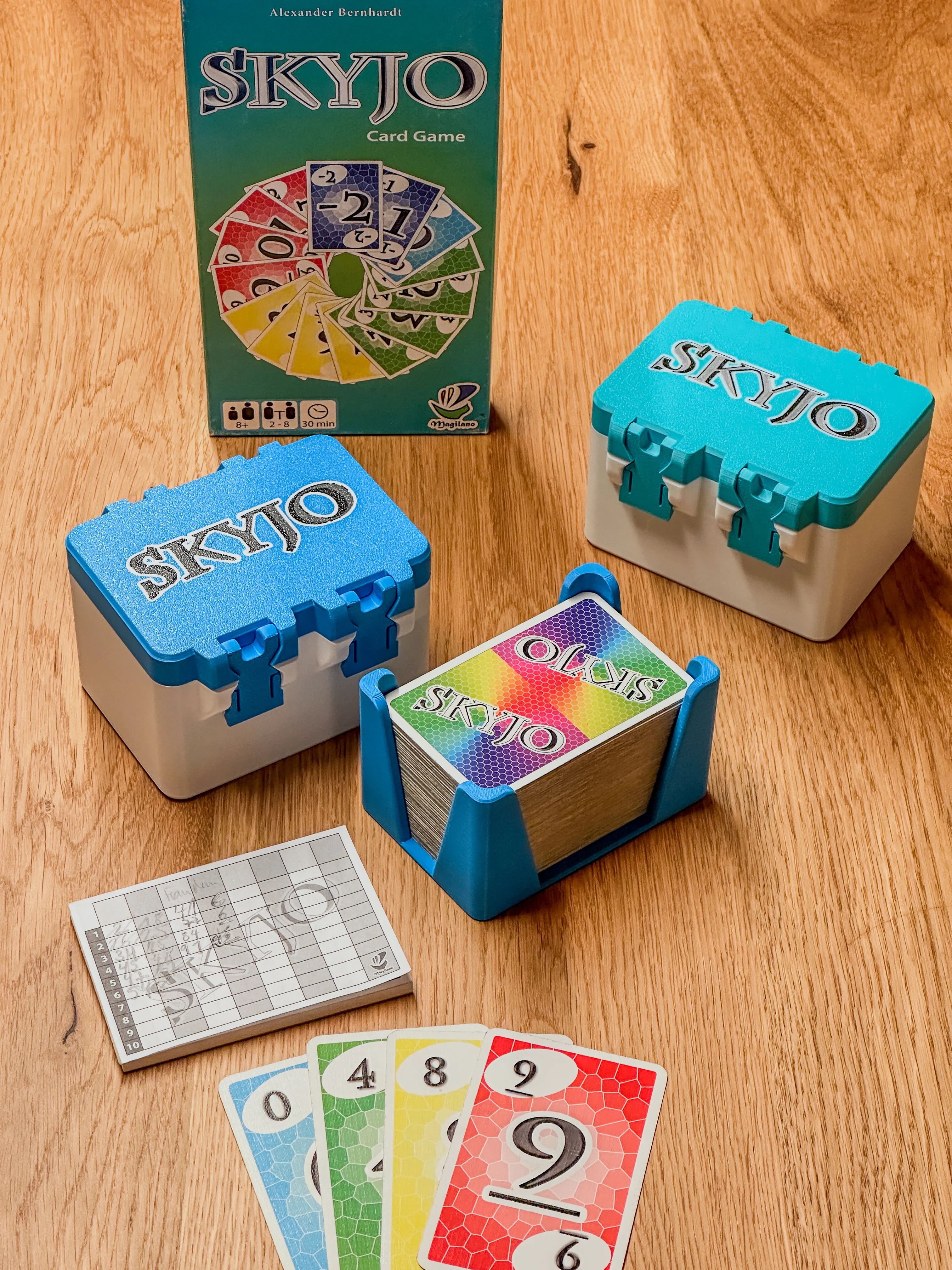 Magilano "SKYJO" Card Game – SnapLock Box Remixed by Angelika ...