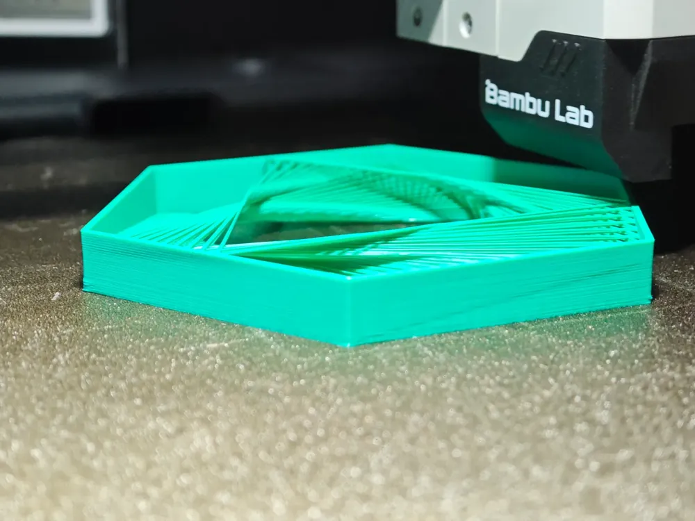 Hexagonal Pull Bridge/Bridging Suspension Test by 迪齐_com - MakerWorld