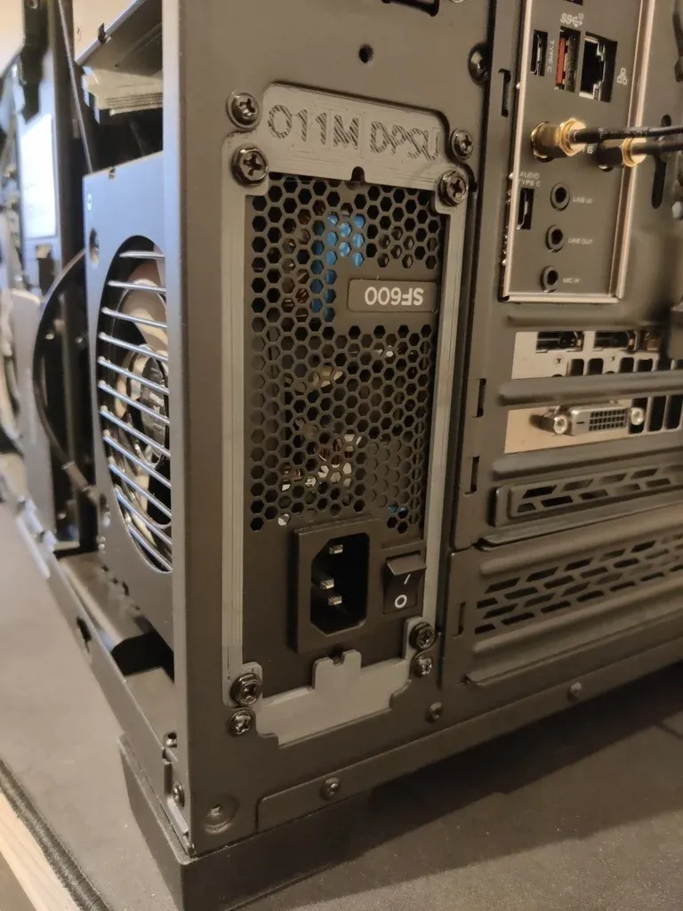 Lian-Li O11 Mini Dual PSU/lower PSU mount by PeGys MakerWorld: Download ...