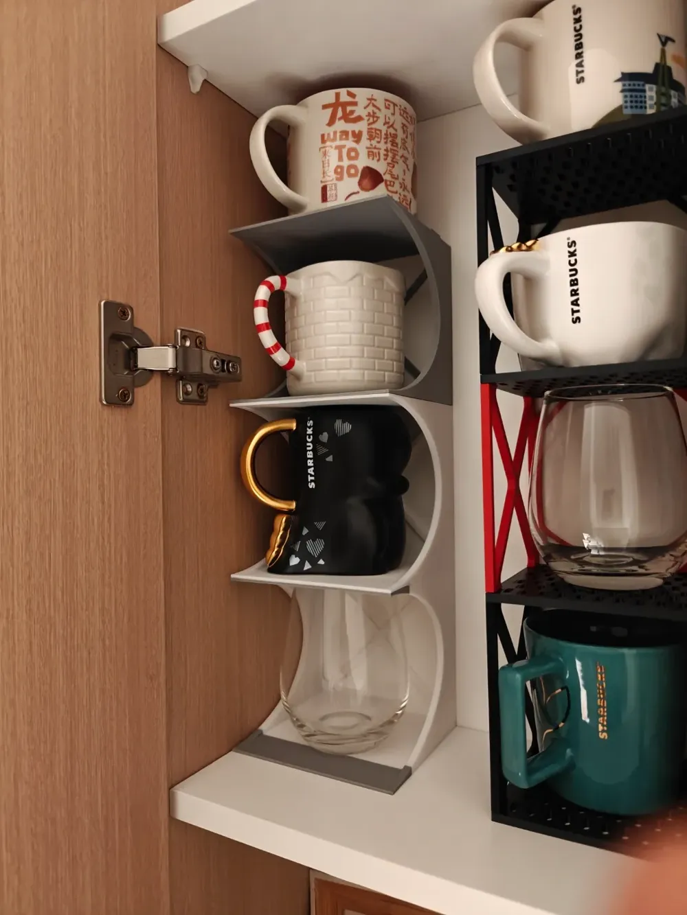 Stackable Stand, Mug Rack V2 by Jiu Liancheng - MakerWorld