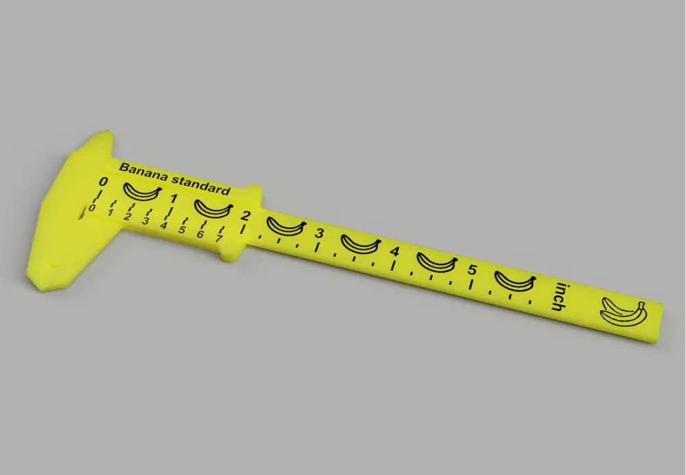Banana - Scale Caliper by Falcon - MakerWorld