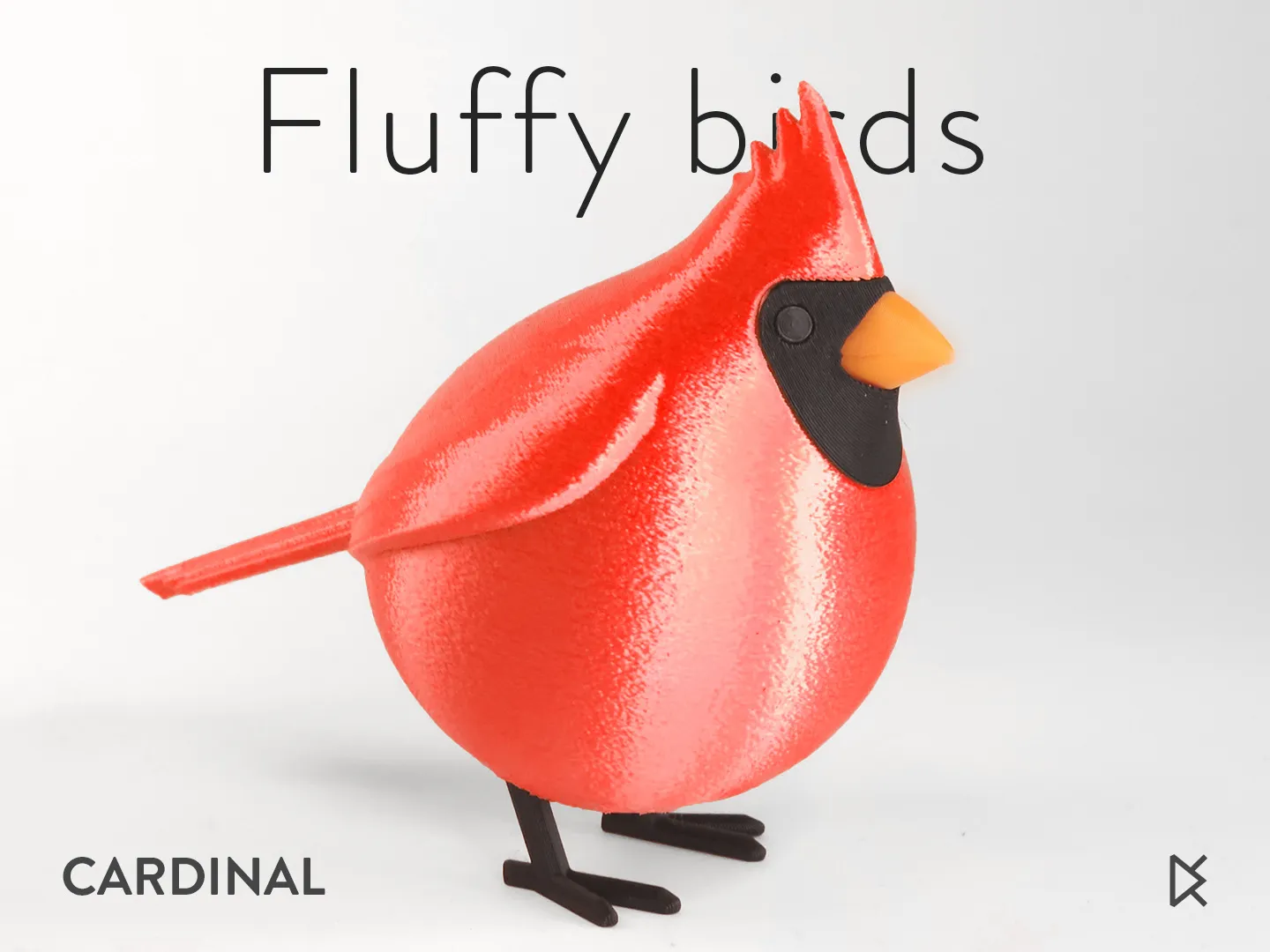 Fluffy Birds - Robin - Free 3D Print Model - MakerWorld