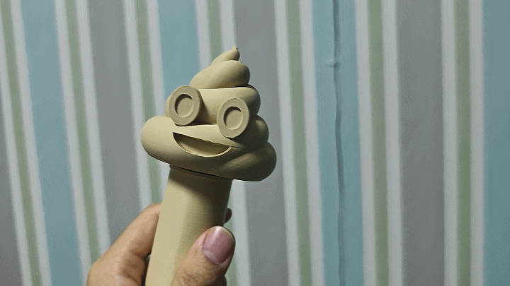 Retractable Poop Stick Remixed by AtamiSquare - MakerWorld