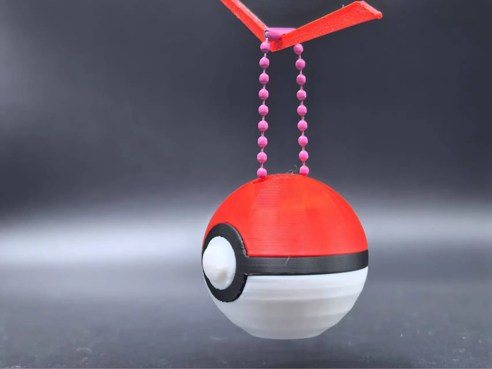 Pokeball Keychain by YAS - MakerWorld