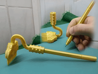 Pigsy's Weapon Pen Nine-Toothed Rake Pen by Heart Memory - MakerWorld