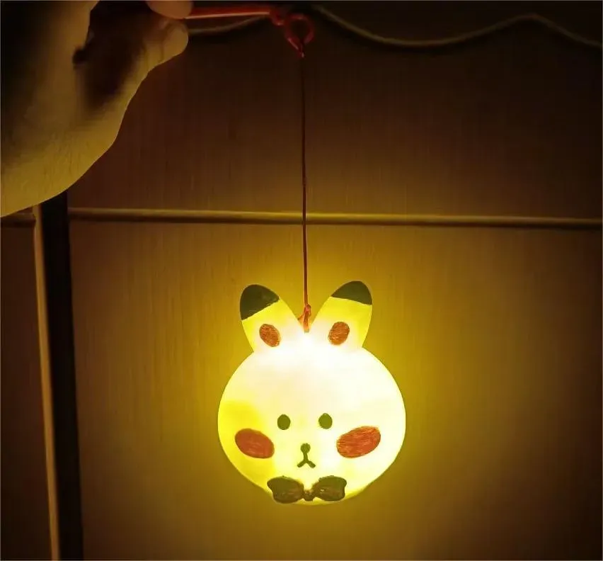 Mid-Autumn Rabbit Lantern by Heart Memory - MakerWorld