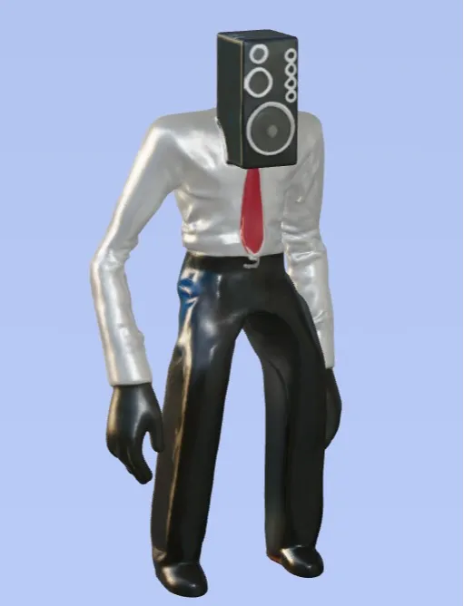 Skibidi Toilet Man Sound Man by Crezzi - MakerWorld