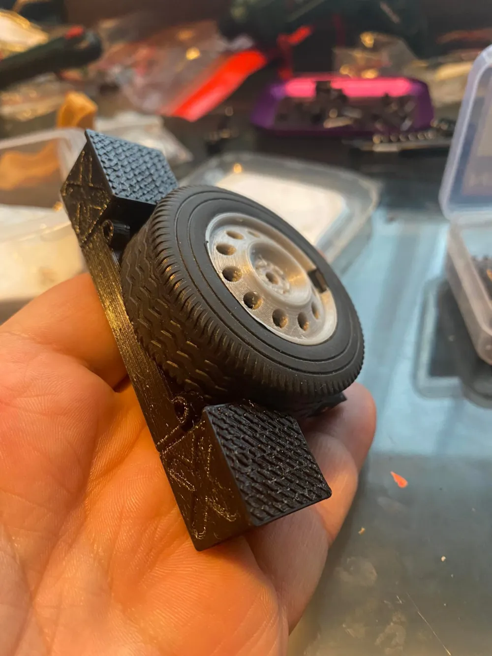 WPL C24 spare compartment (for light module etc.) by pachezz - MakerWorld
