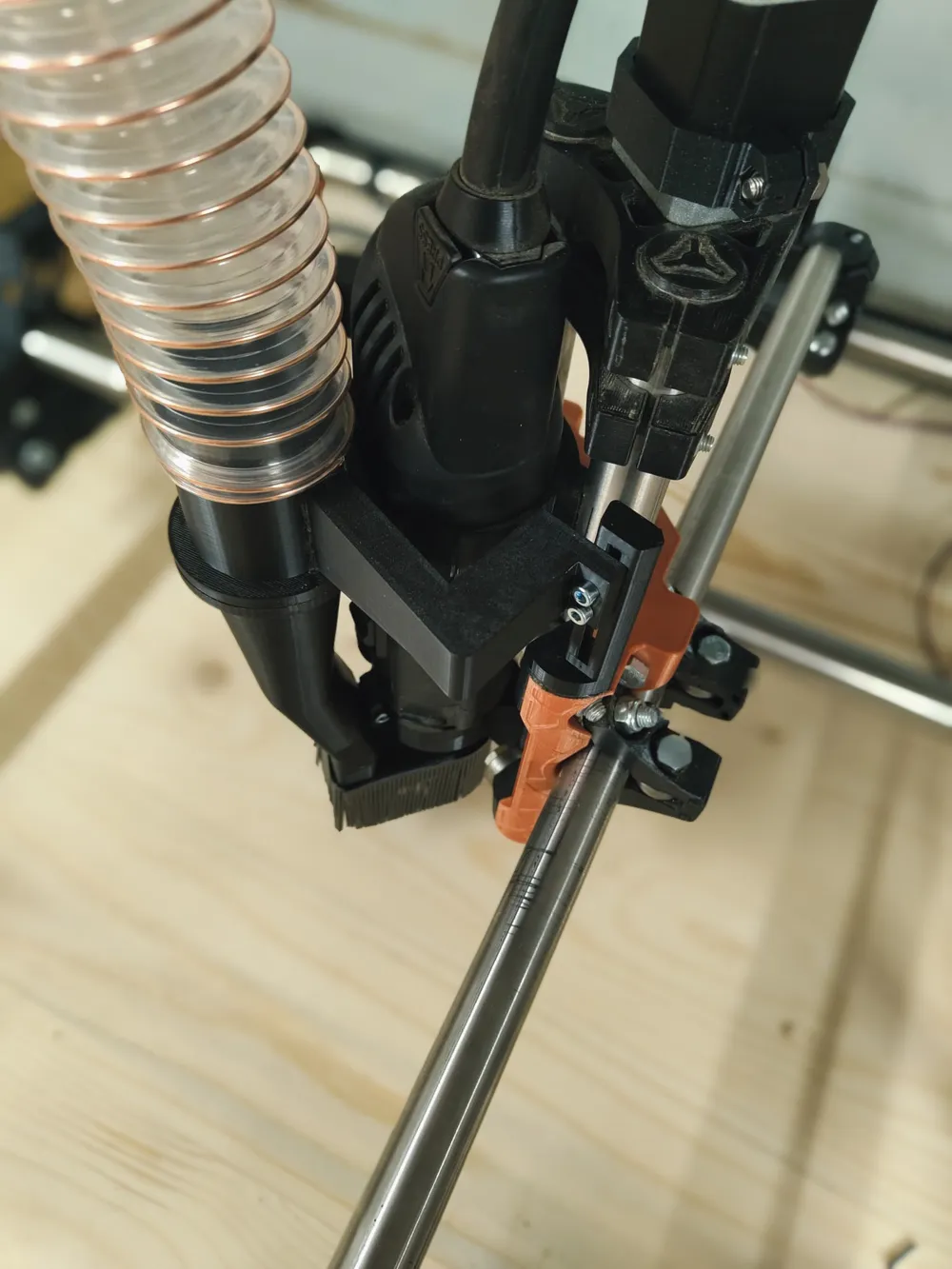MPCNC - Independent floating Dust Shoe-No X/Y loss by lukeofhazzard ...