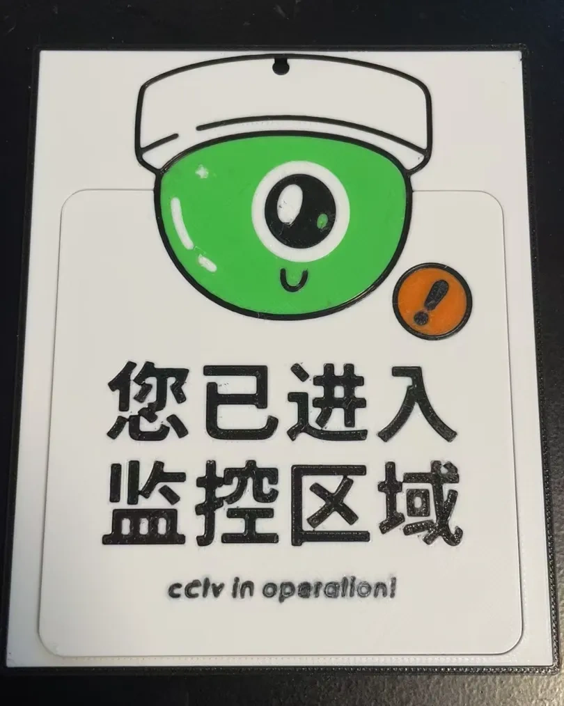 Multifunctional Monitoring Sign Remixed by user_4107913852 - MakerWorld