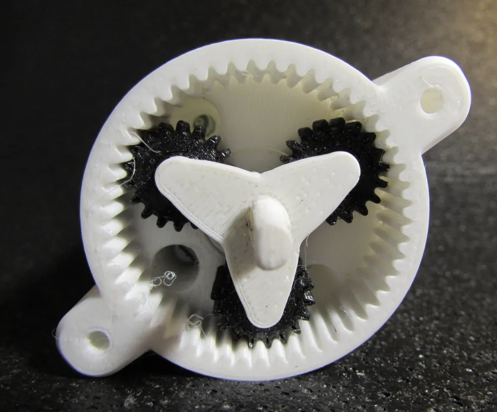 Planetary Gear Box 775 DC Motor - Free 3D Print Model - MakerWorld
