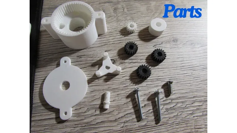 Planetary Gear Box 775 DC Motor - Free 3D Print Model - MakerWorld