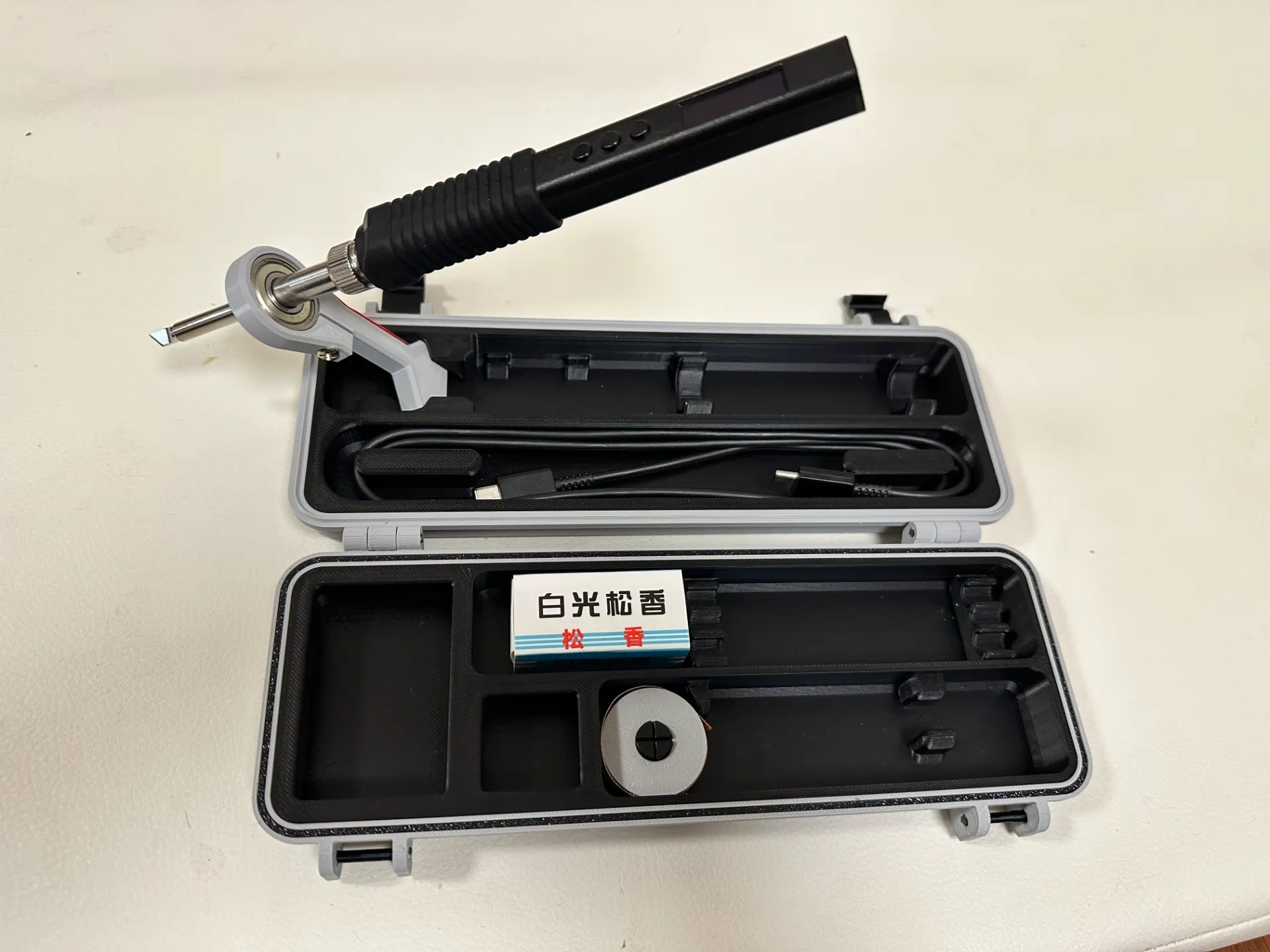 T12 Soldering Iron Box Remixed by Brydio - MakerWorld