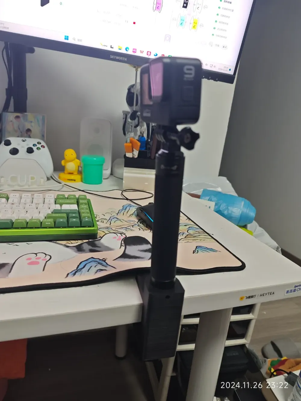 GoPro Desk/Headboard/Clamp Mount by CUP - MakerWorld