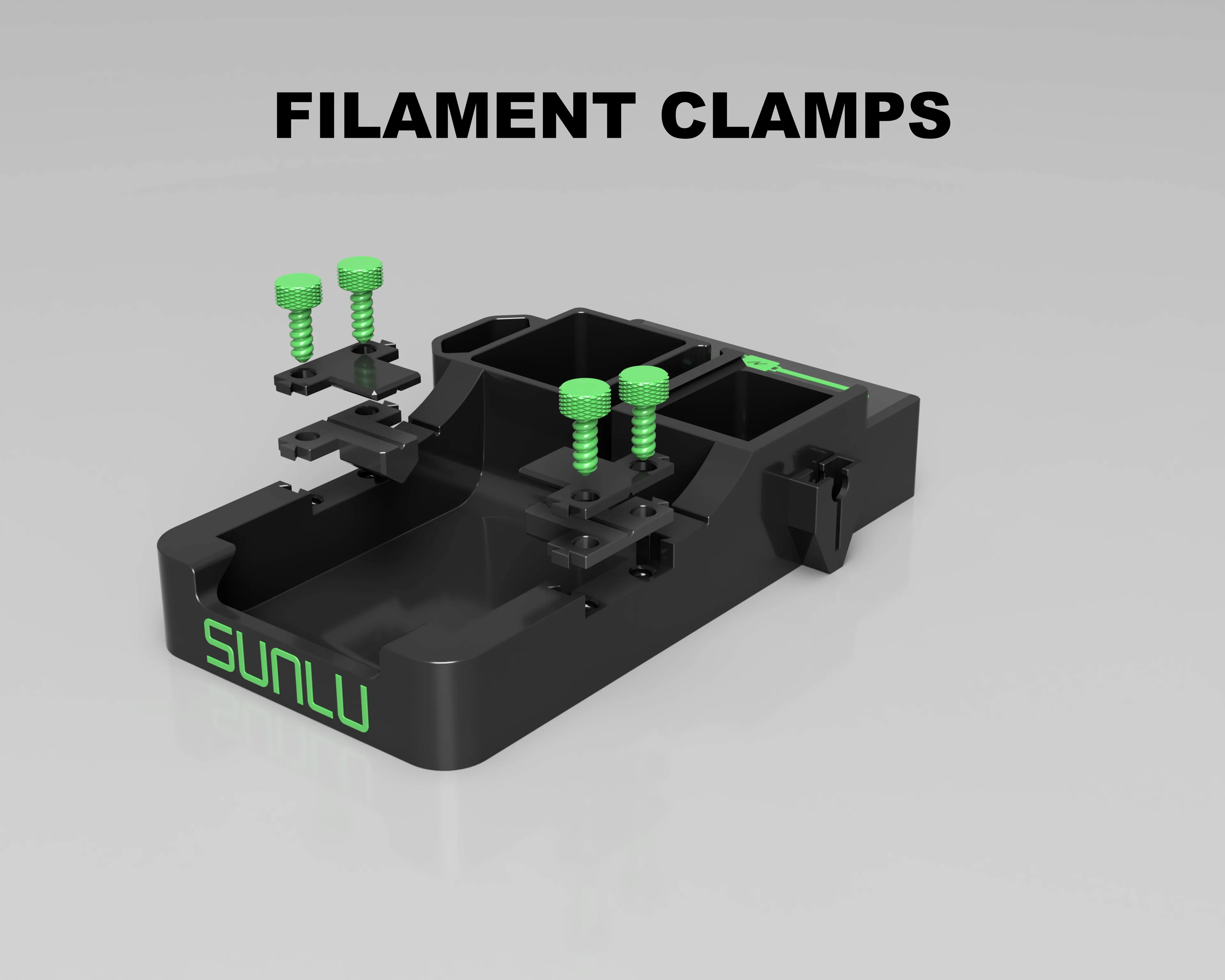 Sunlu Filament Connector (FC01) Holder V2.11 - Free 3D Print Model ...