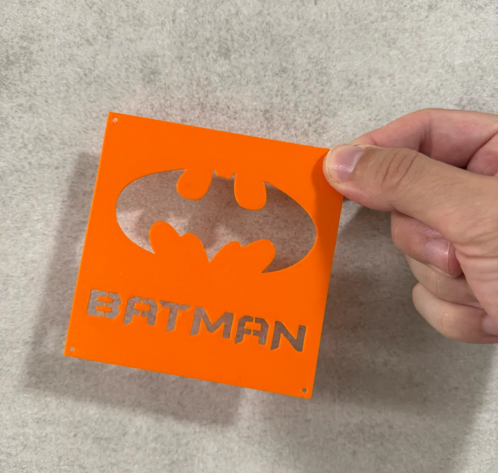Batman Stencil by Juan Antonio MakerWorld: Download Free 3D Models