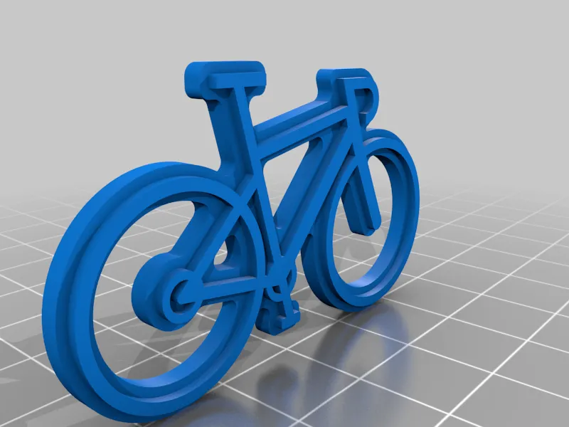 Bike keychain by dantech - MakerWorld