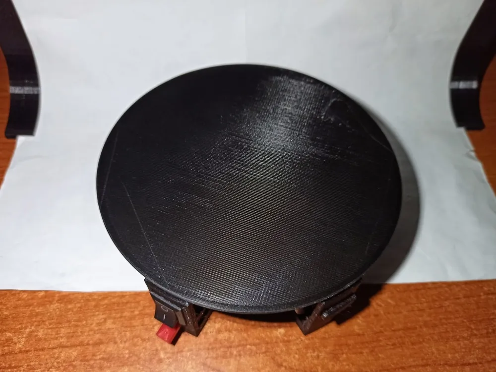 360 rotating display stand plate by dantech - MakerWorld