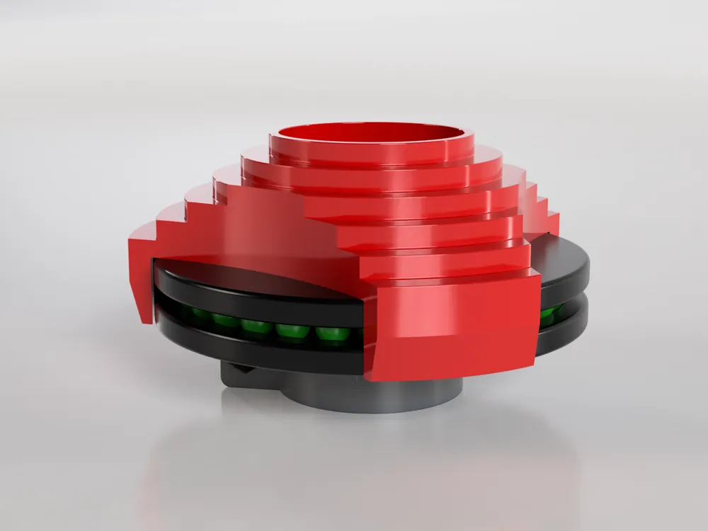 Horizontal spool holder by dantech - MakerWorld