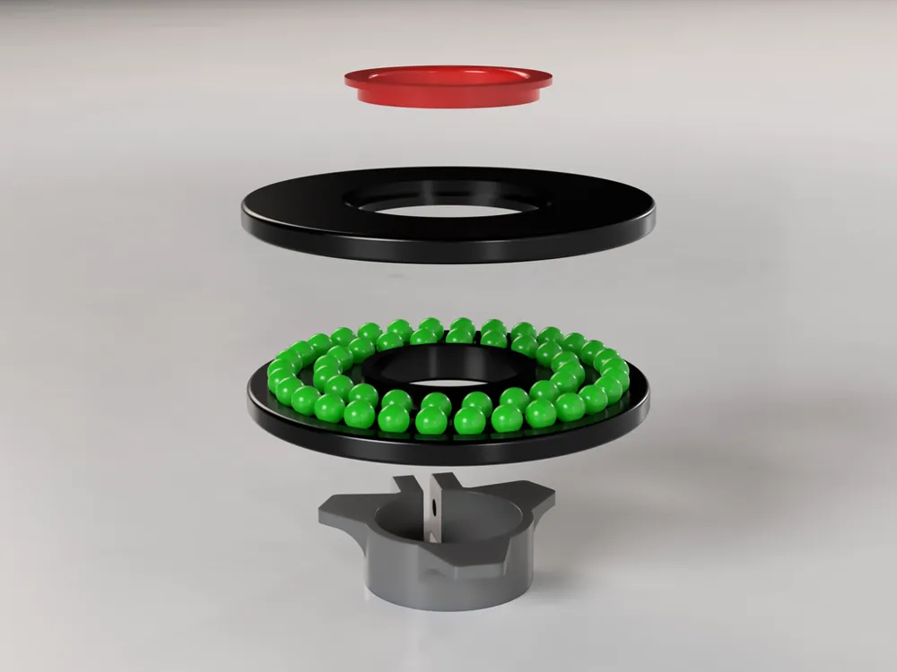 Horizontal spool holder by dantech - MakerWorld
