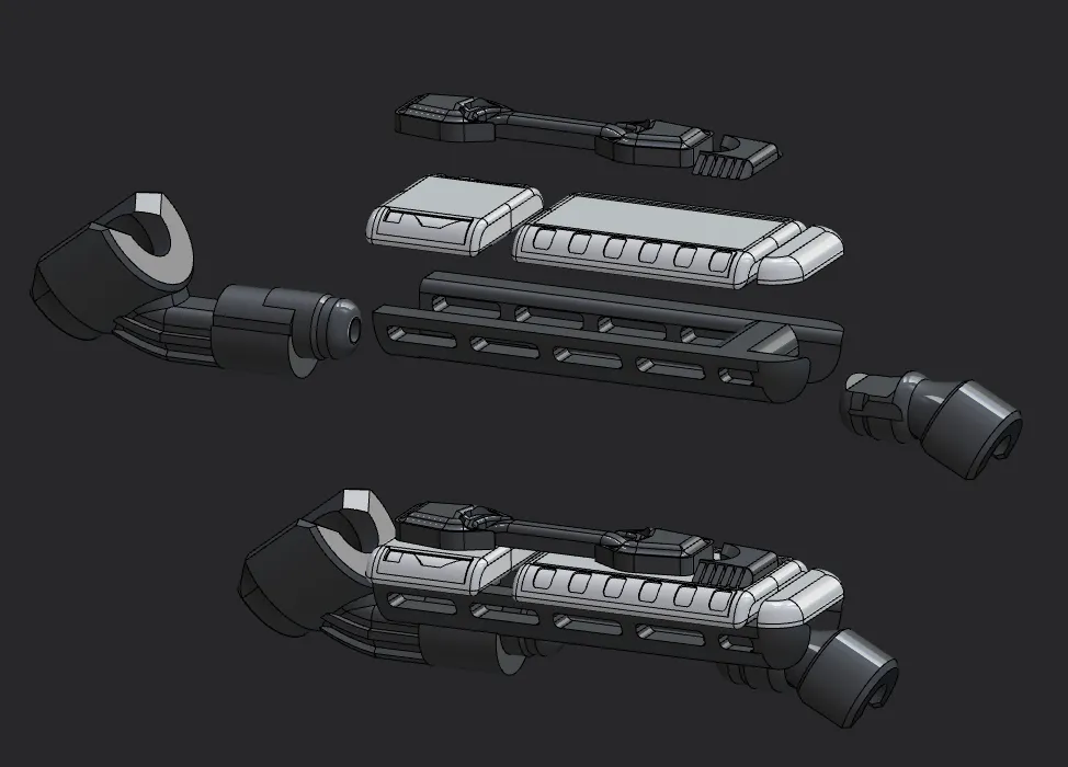 Articulated Spider Mecha – DIY Model Kit by Bulbo MakerWorld: Download Free 3D Models