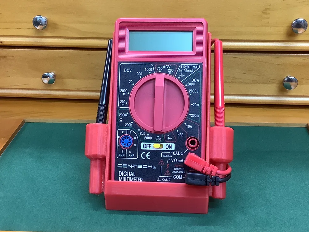 Harbor Freight Multimeter Stand by user_2185582318 - MakerWorld
