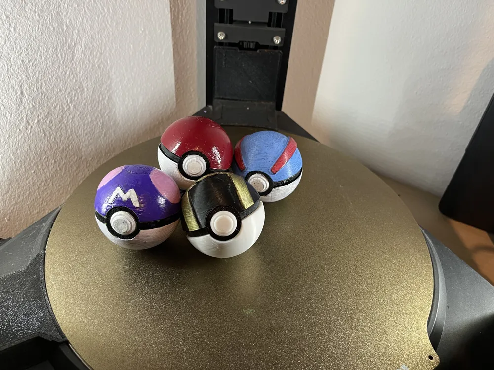 Pokeballs Christmas decorations by Gannon MakerWorld: Download Free 3D ...