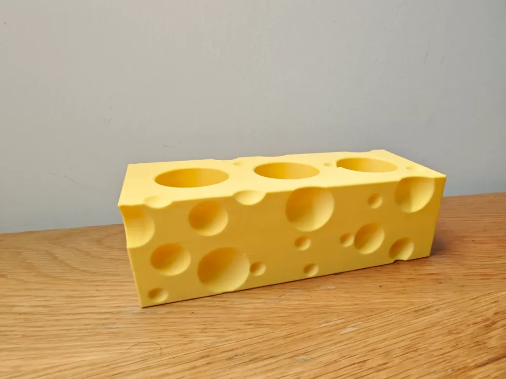 Cheese-shaped Electric Toothbrush Holder by Dark Bunny MakerWorld ...