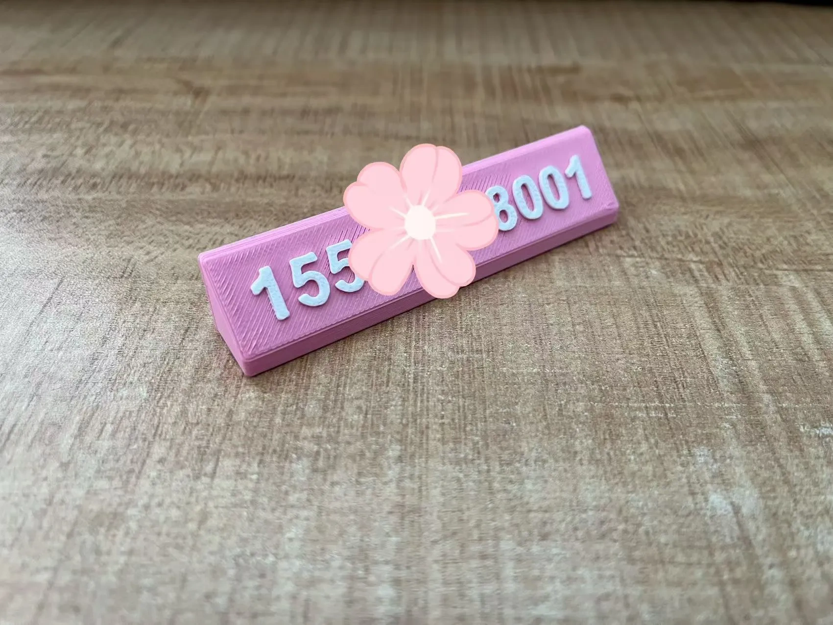 Simple Car Relocation Phone Number Sign by shixuyang - MakerWorld