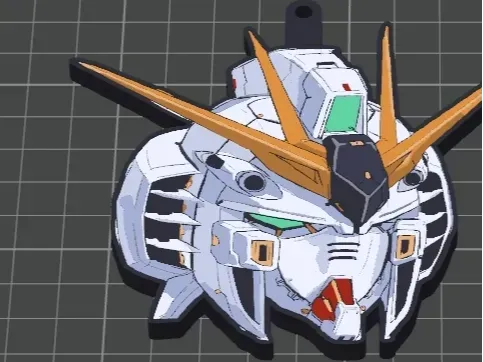 Gundam Keychain by 使太浓 - MakerWorld