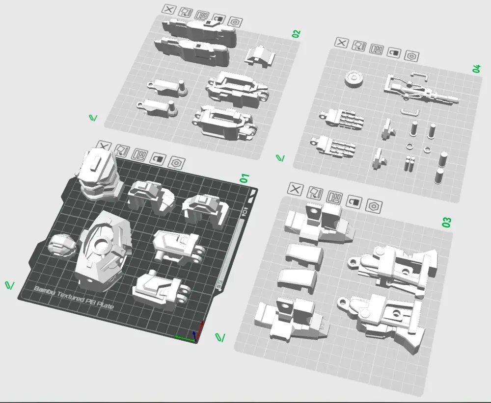 Icarus Mecha Assembly Kit by user_3205847771 MakerWorld: Download Free ...