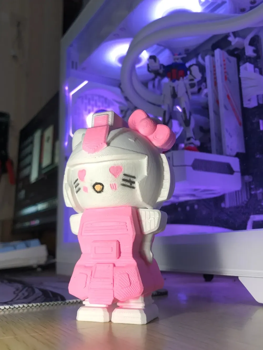 Mecha Hello Kitty by user_498917195 MakerWorld: Download Free 3D Models
