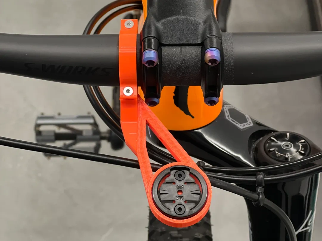 Ultralight and Robust Recessed Bicycle Computer Mount by user ...