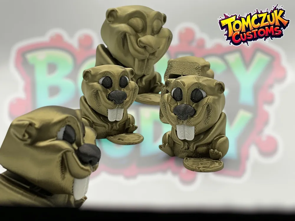 Bouncy Buddy: Polish "Bober" Beaver! by TomczukCustoms - MakerWorld