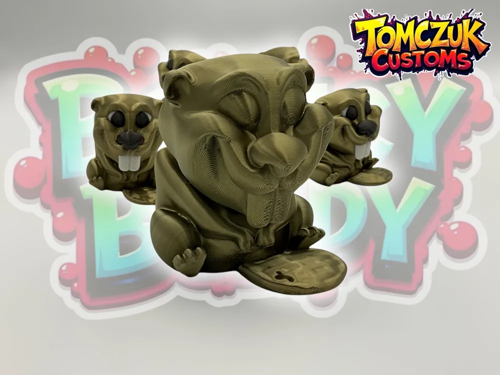 Bouncy Buddy: Polish "Bober" Beaver! by TomczukCustoms - MakerWorld