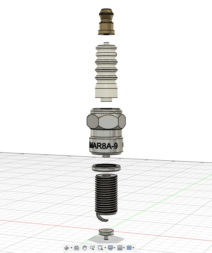 spark plug - Free 3D Print Model - MakerWorld