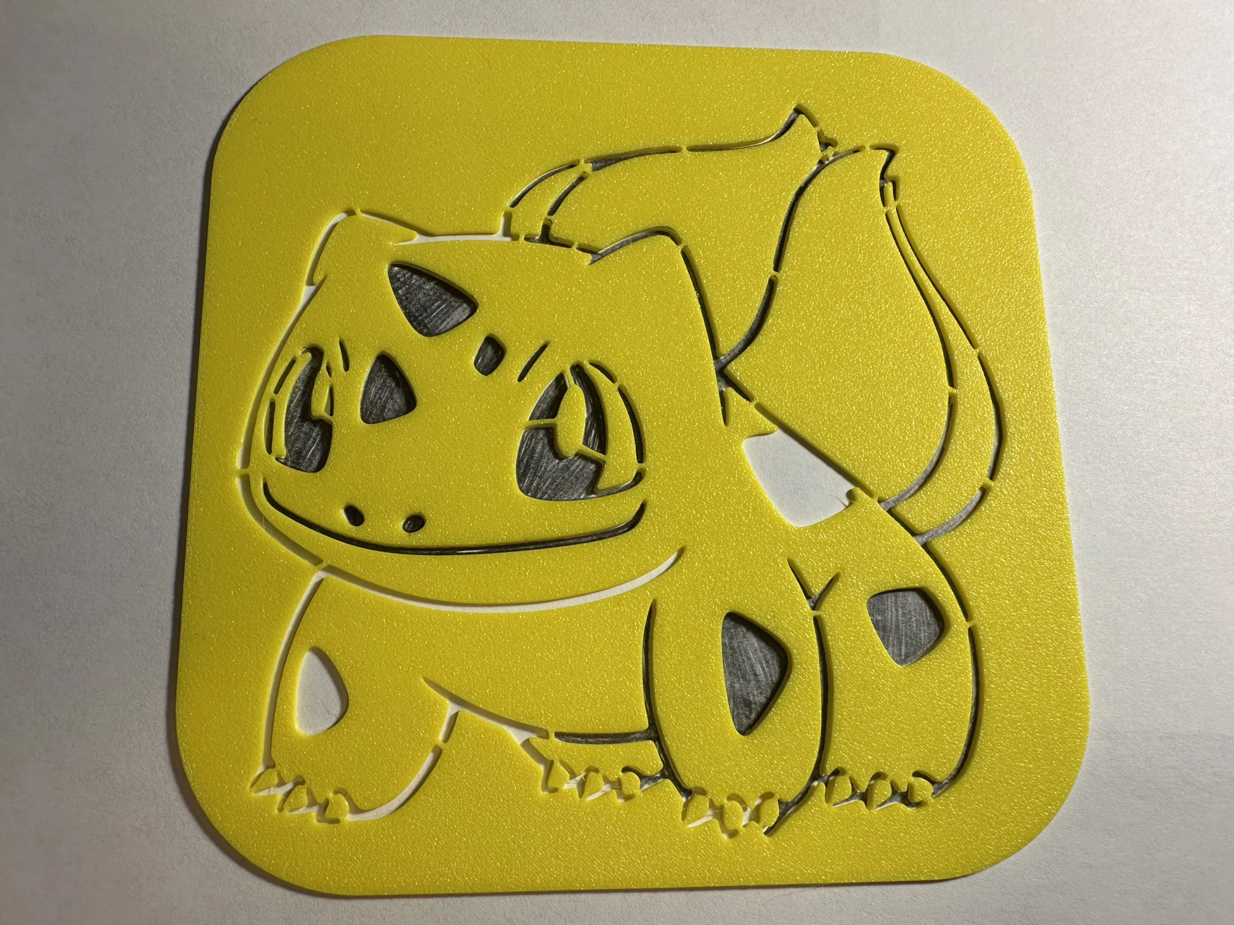 Bulbasaur Stencil by SWElite MakerWorld: Download Free 3D Models