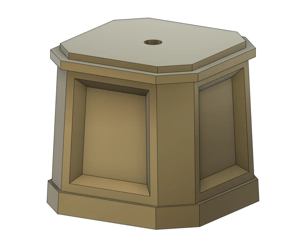 Pedestal v2 by dantech - MakerWorld