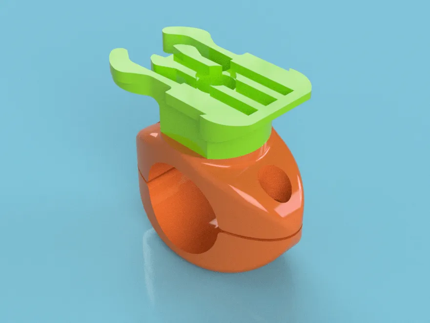 Bike handlebar phone mount v2 by dantech MakerWorld: Download Free 3D Models