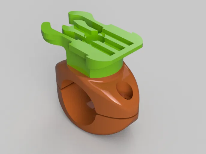 Bike handlebar phone mount v2 by dantech MakerWorld: Download Free 3D Models